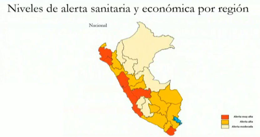 Nuevas medidas niveles de alerta mapa – Repositorio de Educación
